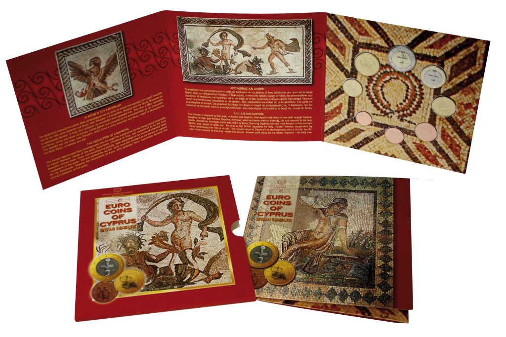 2014 Official Euro coin set € complete year – Cyprus