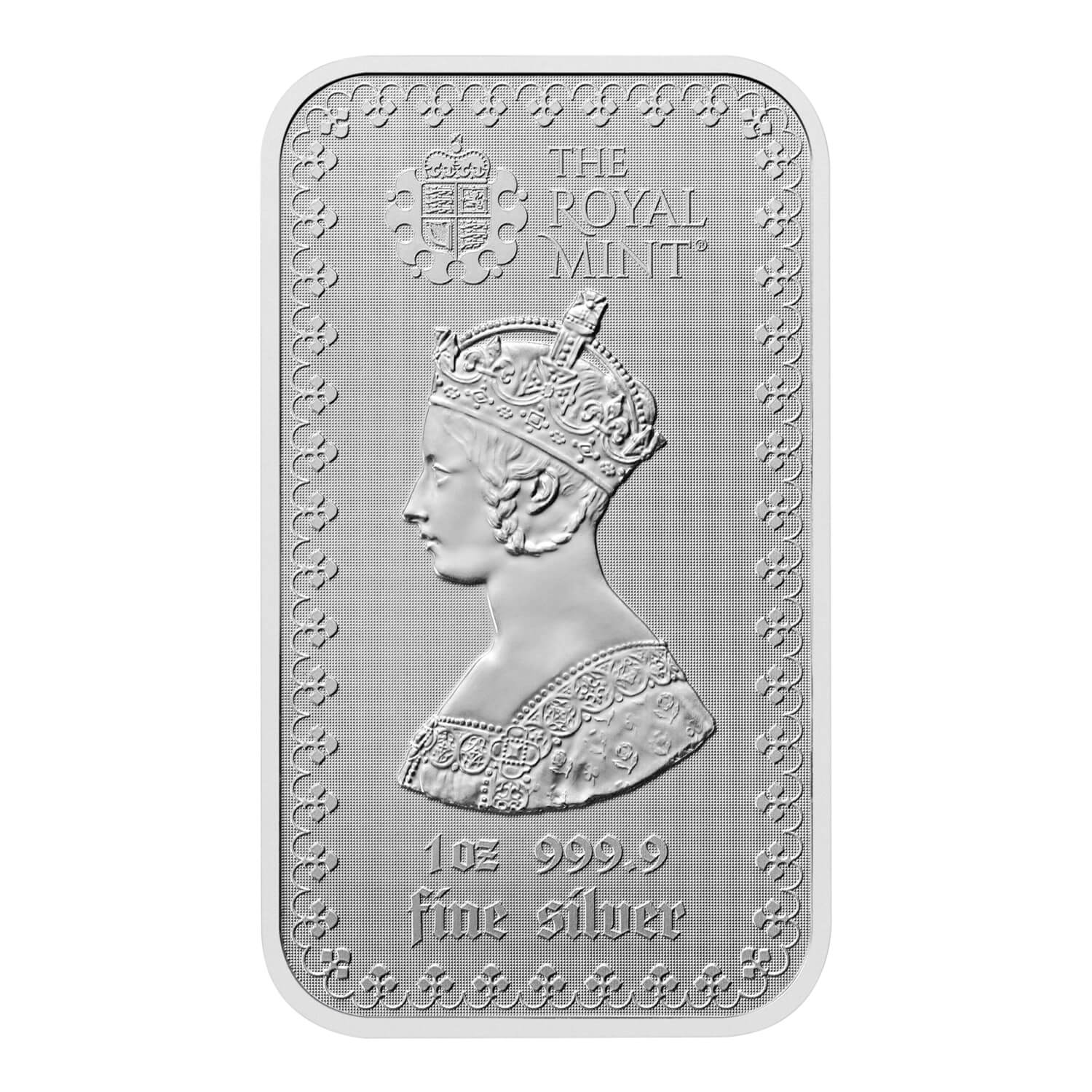 The Gothic Crown 1oz Silver Bullion Minted Bar